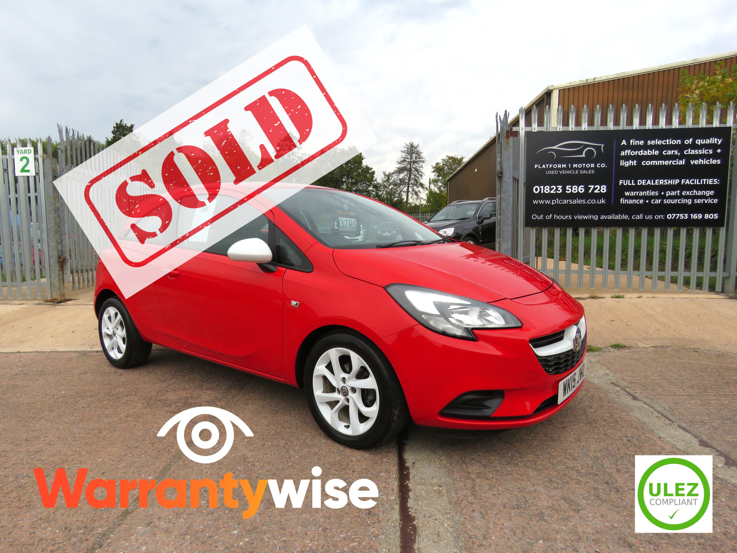 2015 VAUXHALL CORSA STING 1.4 ECOFLEX - Platform 1 Motor Company
